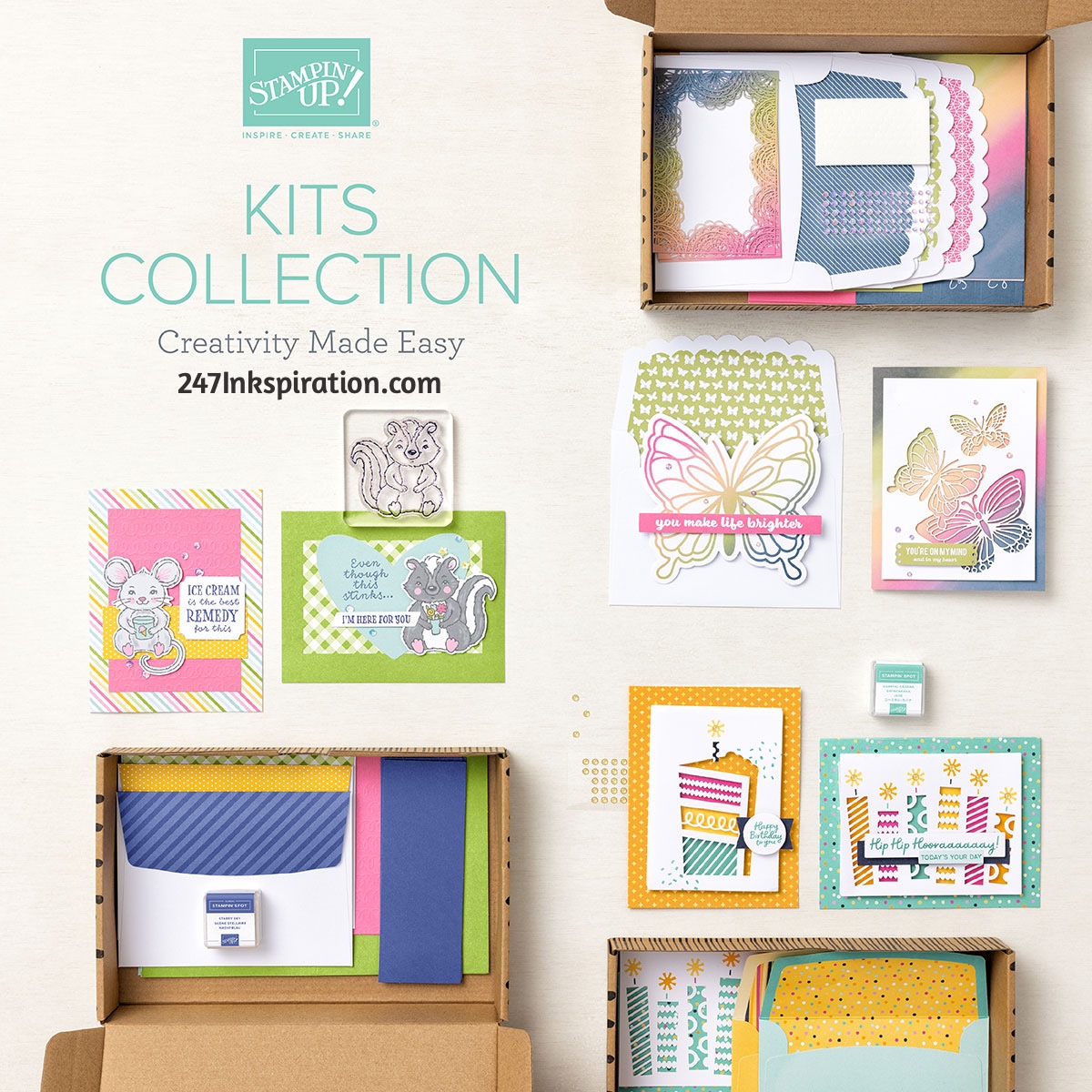 Stampin Up Kits Collection